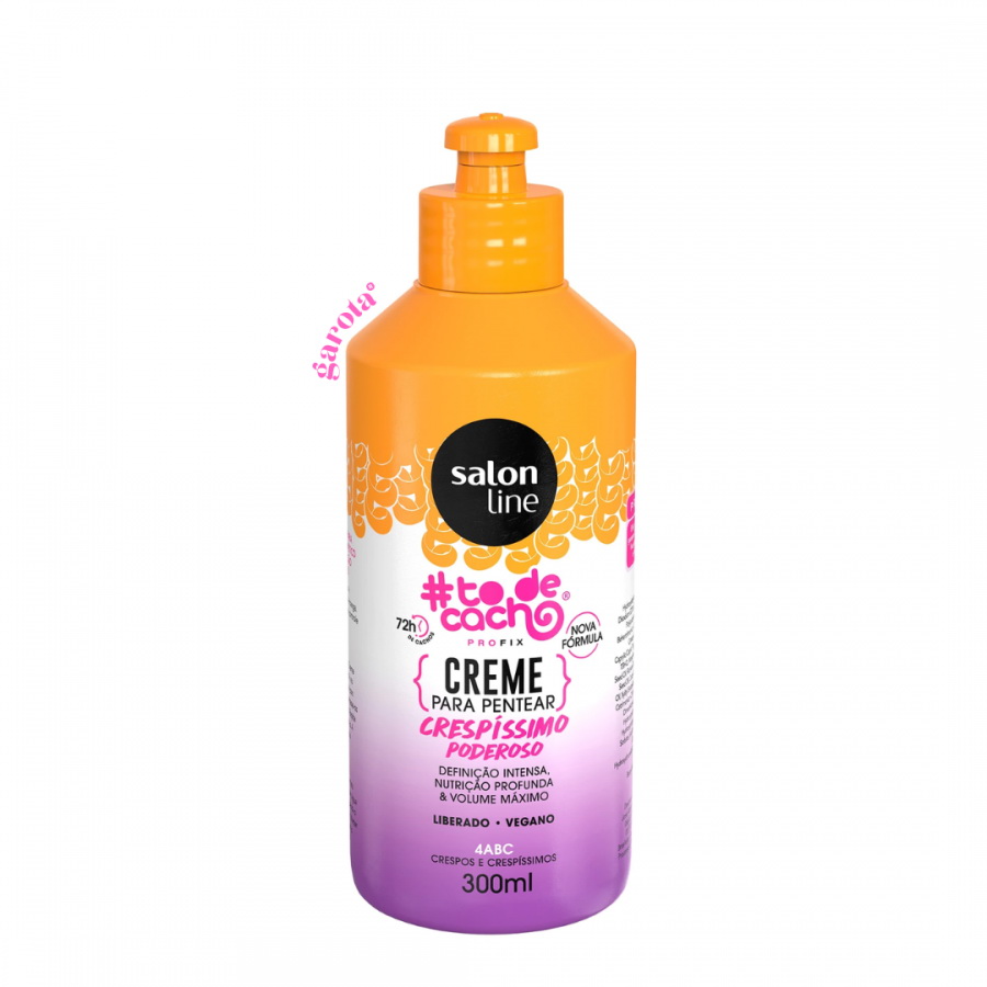 Garota SALON LINE Crema para peinar #todecacho Crespíssimo Poderoso ...